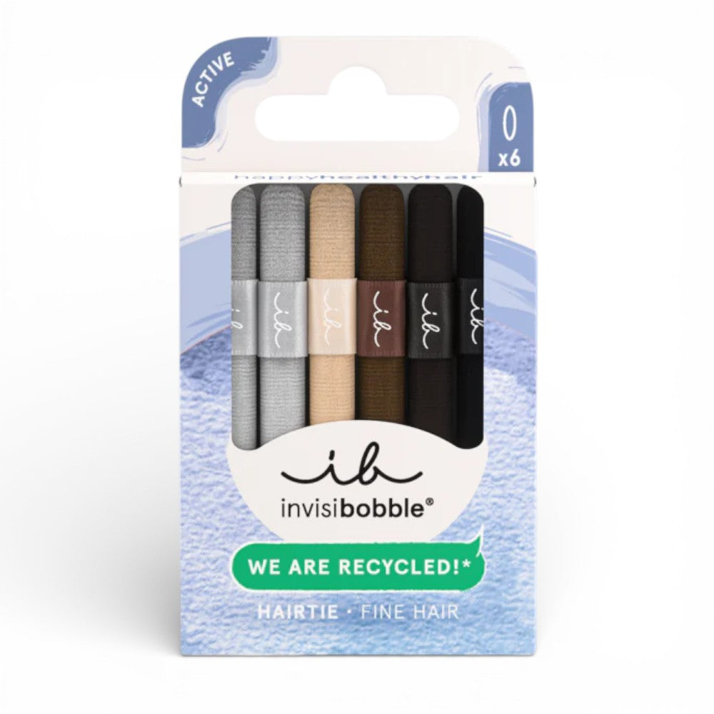 Invisibobble HAIRTIE THIN Delicate Sustain – 6 Stück – HairshopPro